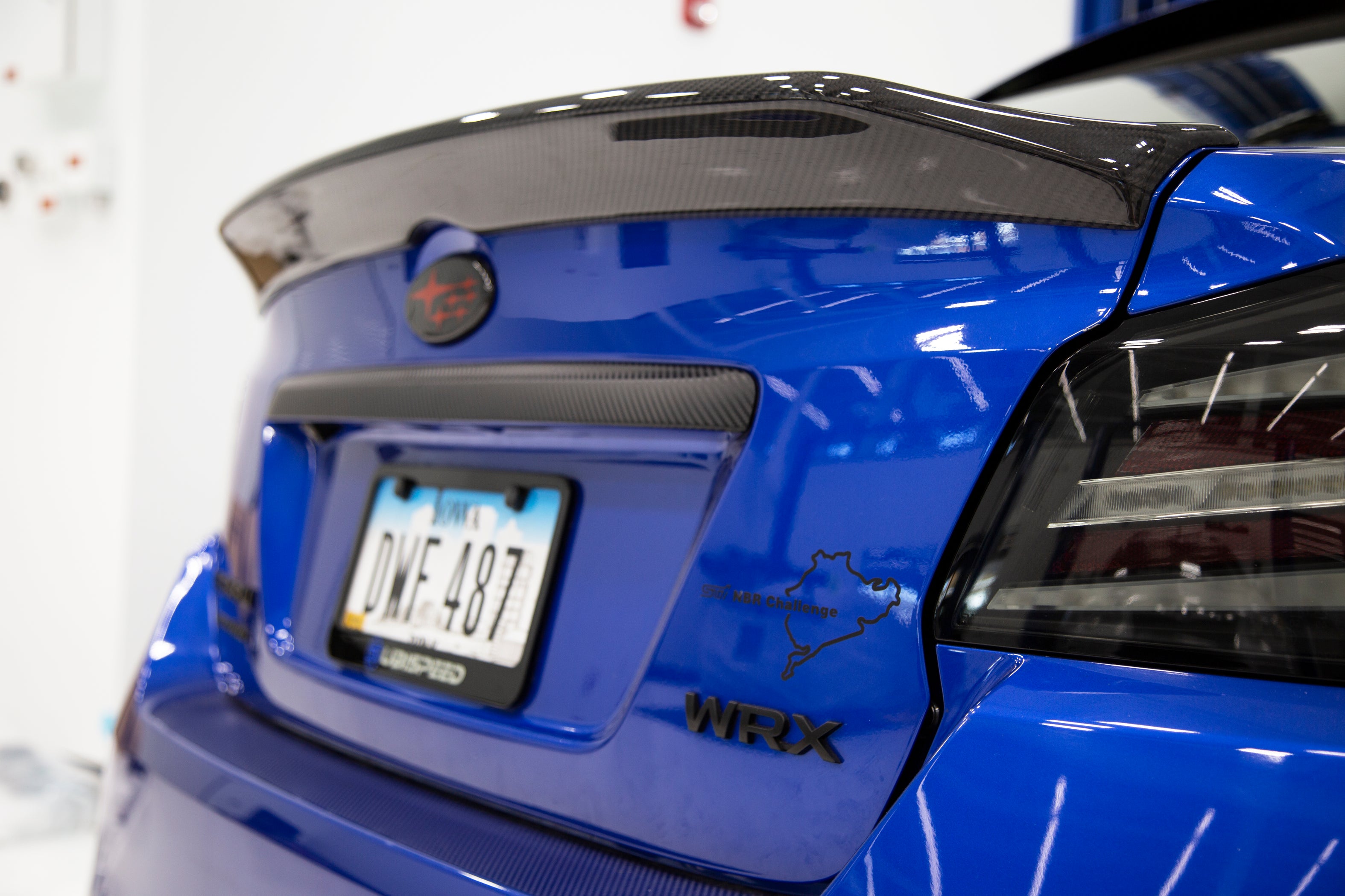 Olm Point Five Carbon Fiber Duckbill Spoiler 2015 Wrx Sti
